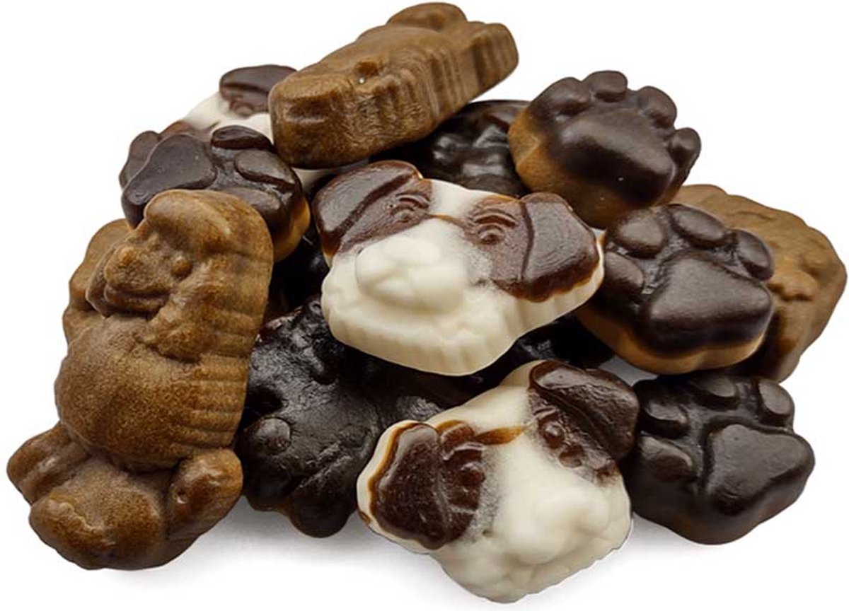 Sweet Dogs - dog shaped mixed flavour liquorice sweets. – My Liquorice