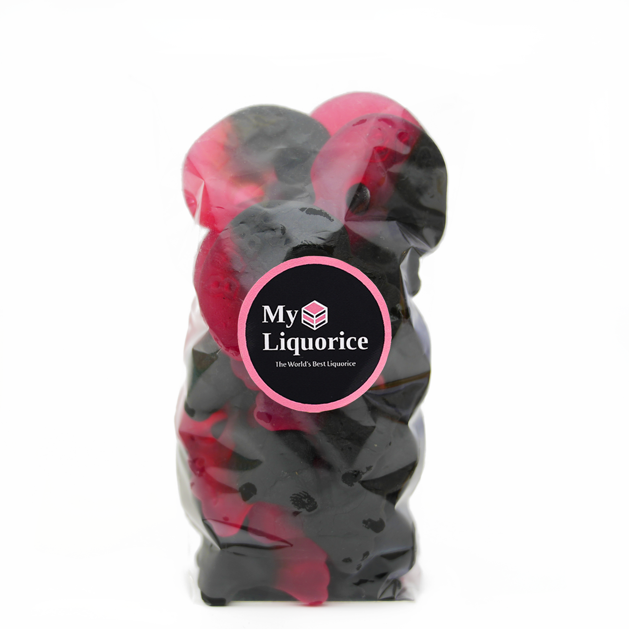 Raspberry Liquorice Skulls | Liquorice Sweets | My Liquorice