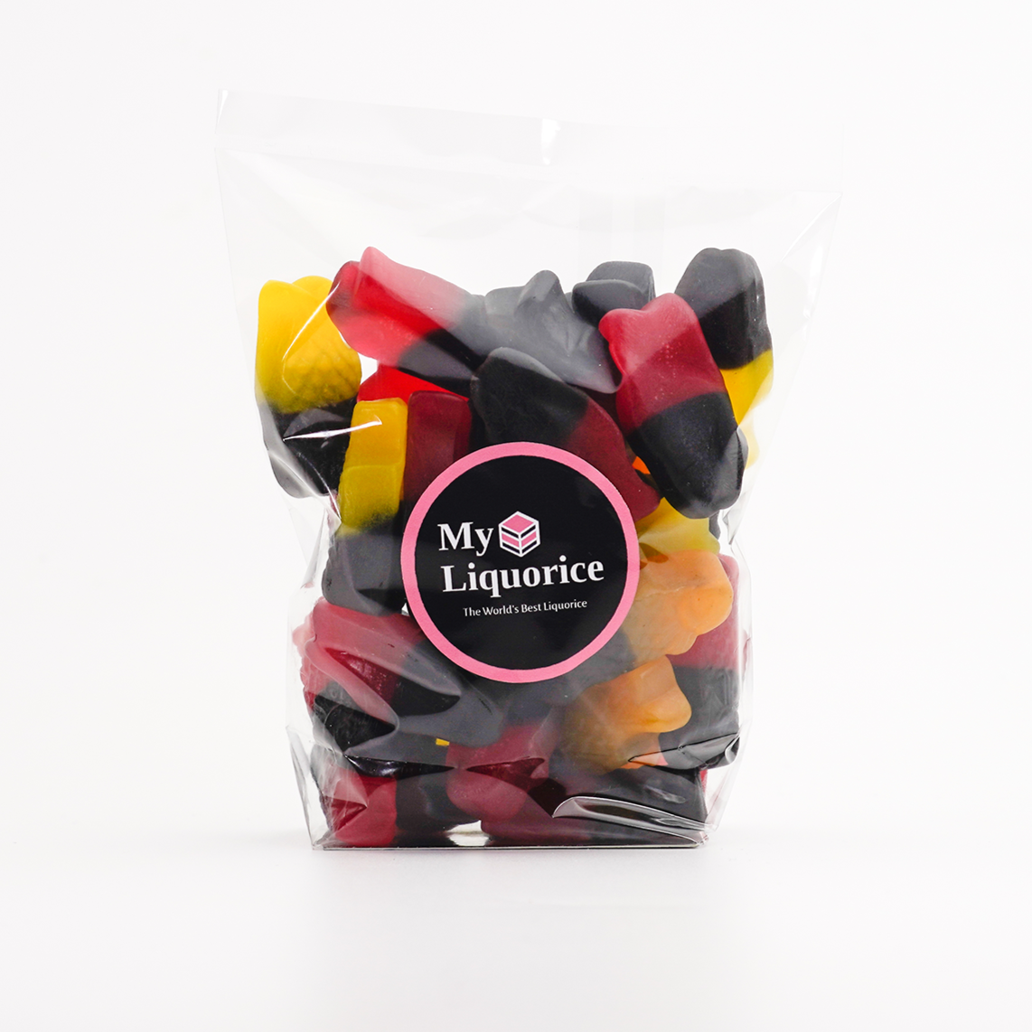 Neon Bears - bear shaped liquorice/fruit gums – My Liquorice