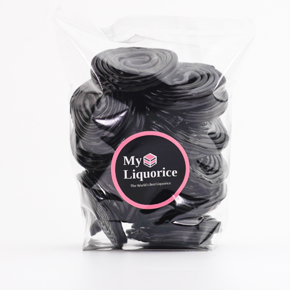 Italian Liquorice Wheels | Black Liquorice | My Liquorice