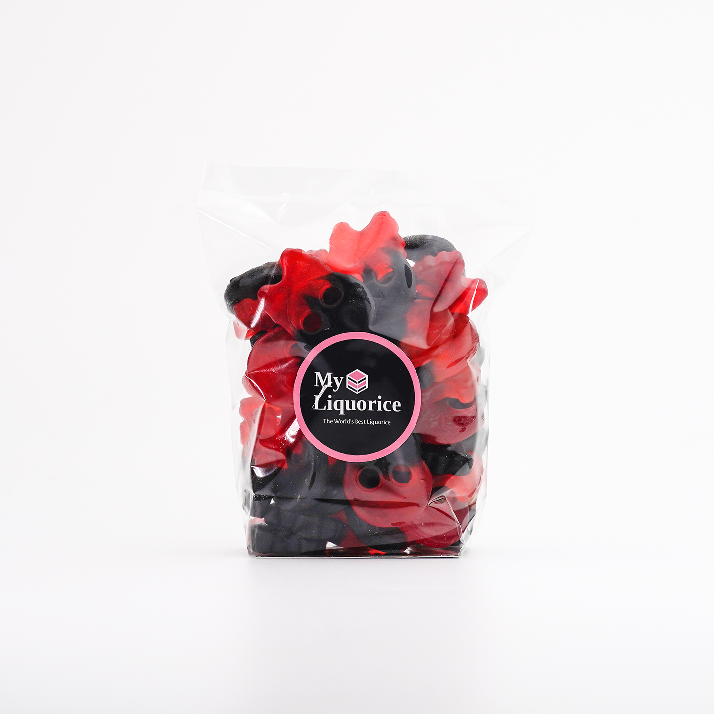Raspberry Liquorice Skulls | Liquorice Sweets | My Liquorice